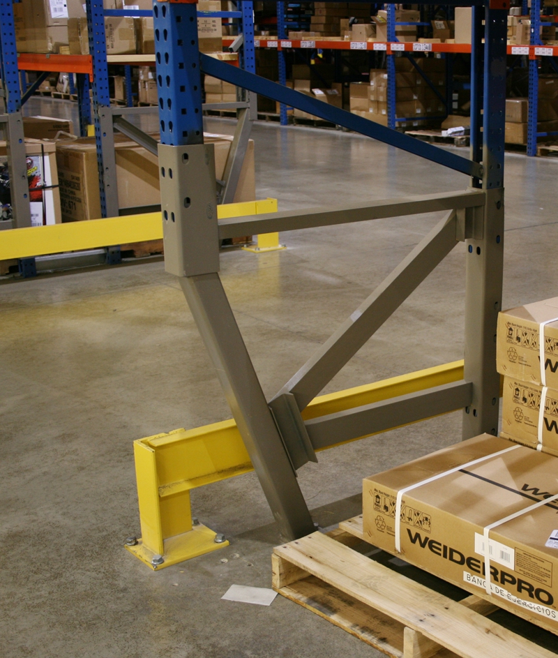 View photos of Pallet Rack Repair installations on-site in warehouses
