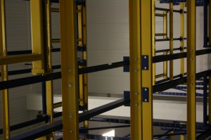 Push Back Rack photos from Distribution Center and Warehouse Storage