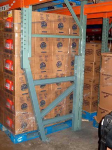 View photos of Pallet Rack Repair installations on-site in warehouses